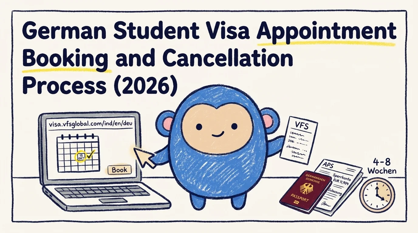 German Student Visa Appointment 2026: VFS Guide | MS in Germany