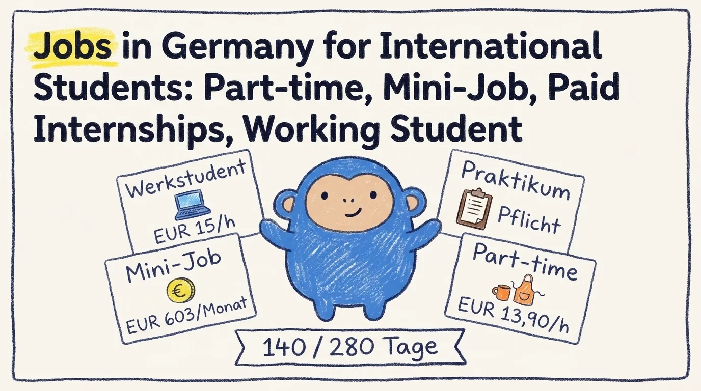 Student Jobs in Germany: Types, Rules, and Pay 2026 | MS in Germany